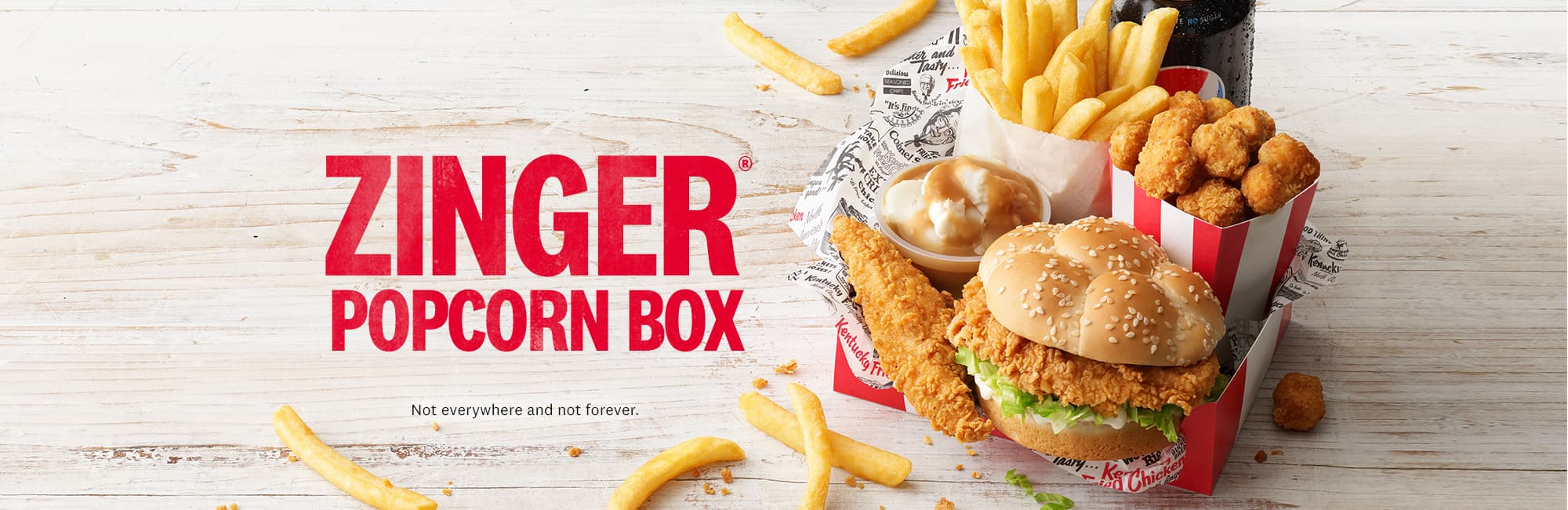 Order KFC on the KFC App, Drive-thru, In-Restaurant or Delivery